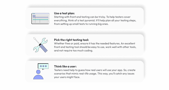 Automated Front End Testing: Types and Tools